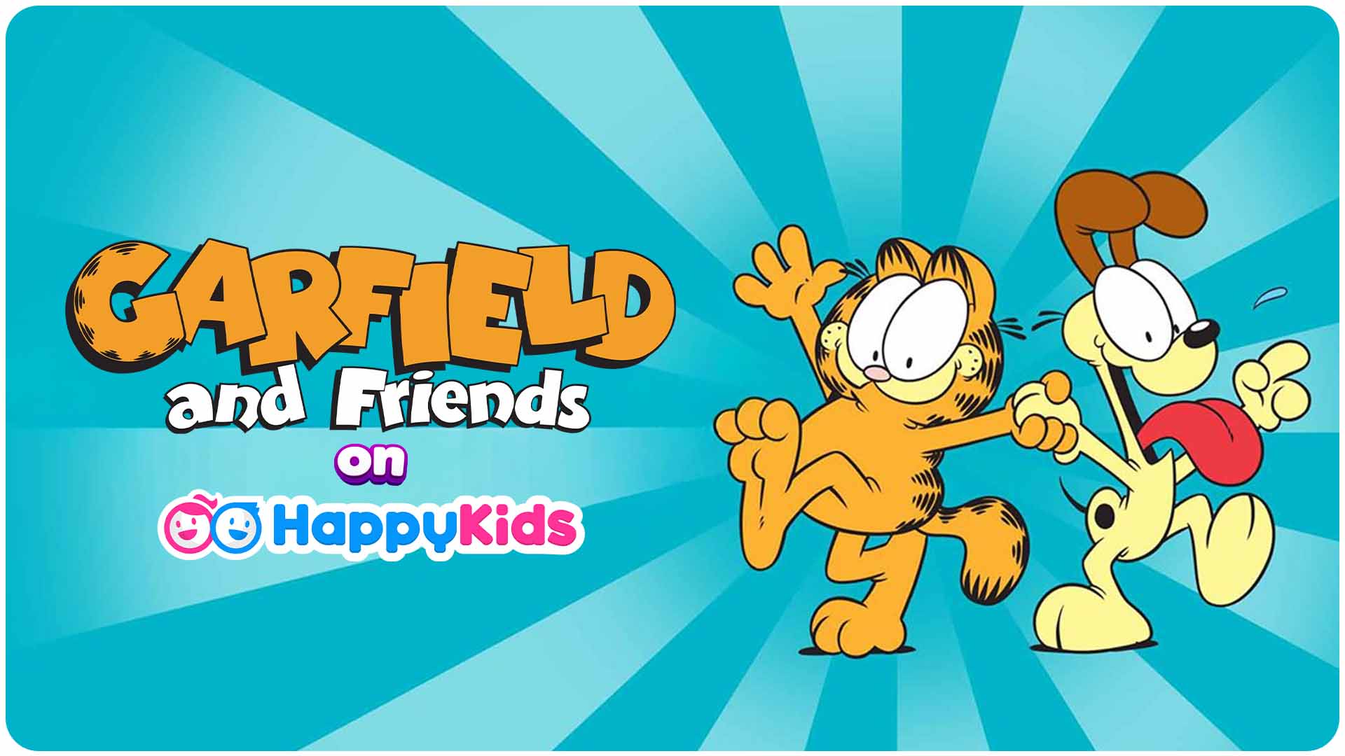 Garfield and Friends on HappyKids | A Classic Cartoon for Kids