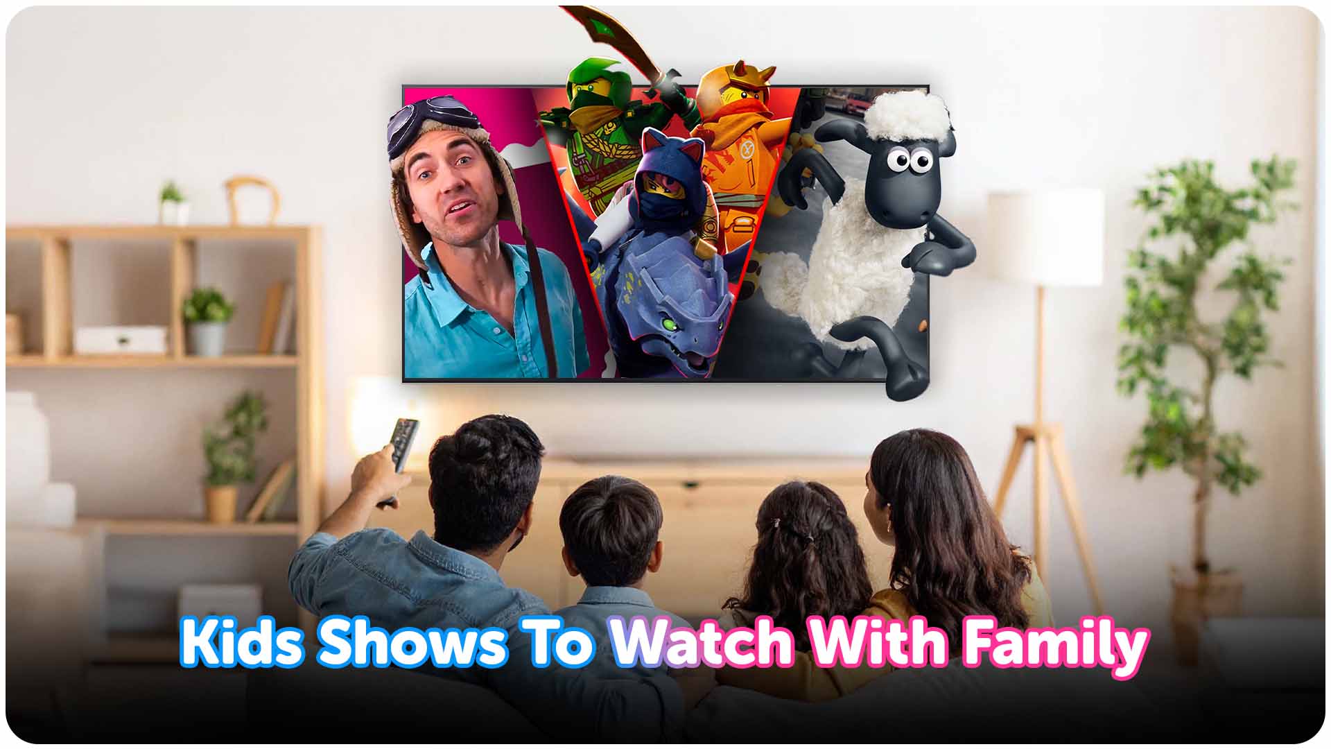 Stream Kids Shows With Family Free on HappyKids